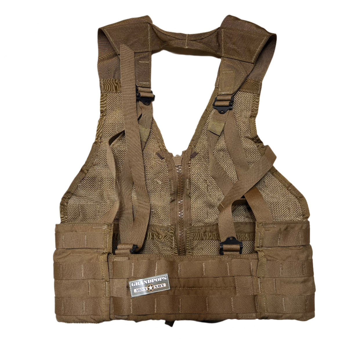 U.S. Military USMC Coyote Brown MOLLE II Fighting Load Carrier FLC ...