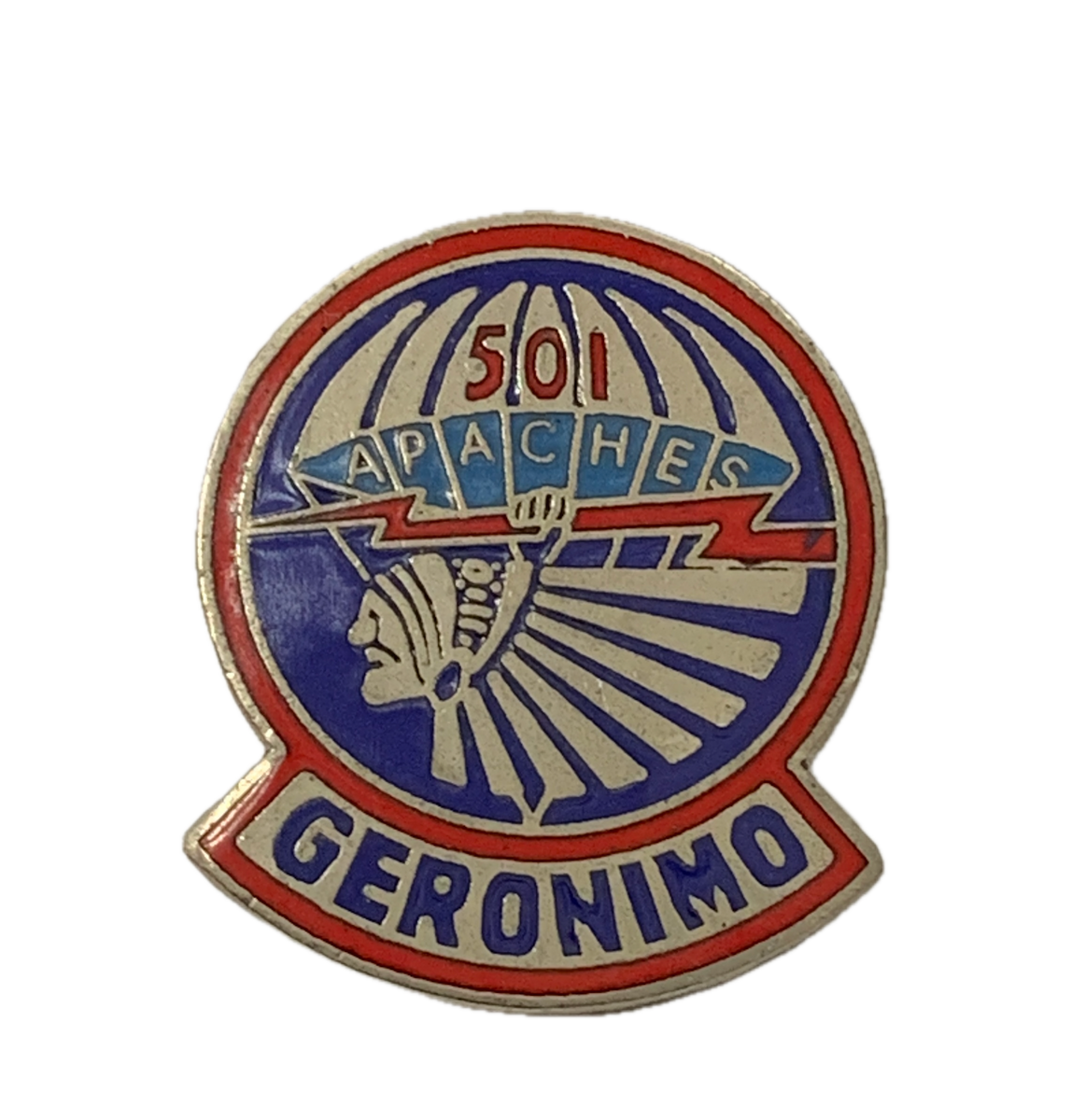 501st Geronimo Airborne Insignia Pin – GRANDPOPSARMYNAVY