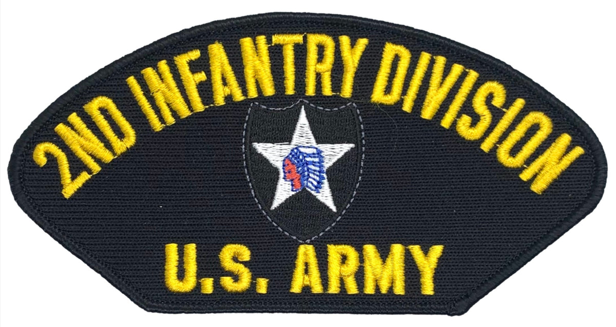 U.S. Army 2nd Infantry Division Hat Patch – GRANDPOPSARMYNAVY