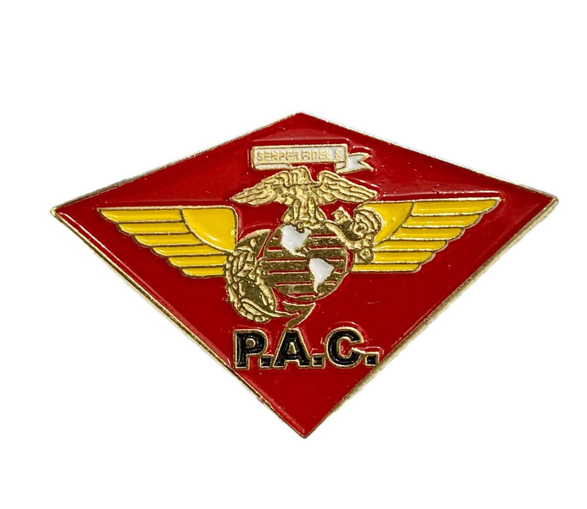 USMC Vintage P.A.C. MAW Pin – GRANDPOPSARMYNAVY