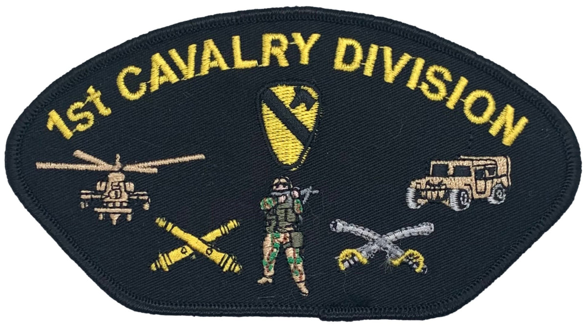 U.S. Army 1st Calvary Division Hat Patch – GRANDPOPSARMYNAVY