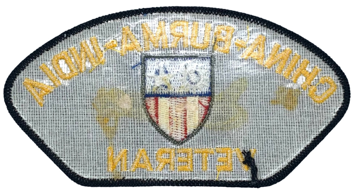 U.S. Army WWII China-Burma-India Veteran Hat Patch – GRANDPOPSARMYNAVY