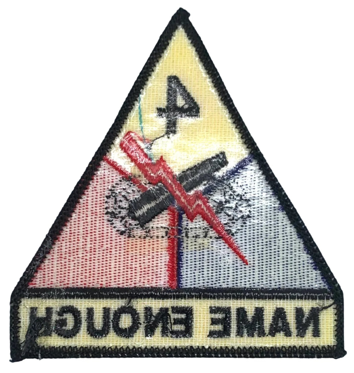 U.S. Army 4th Armored Division Patch – GRANDPOPSARMYNAVY