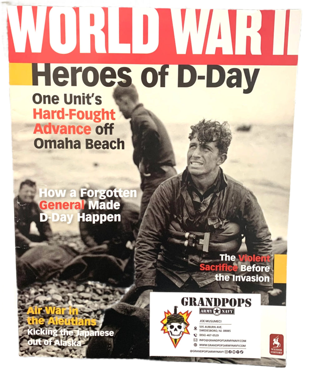 World War II Hero's of D-Day Magazine – GRANDPOPSARMYNAVY