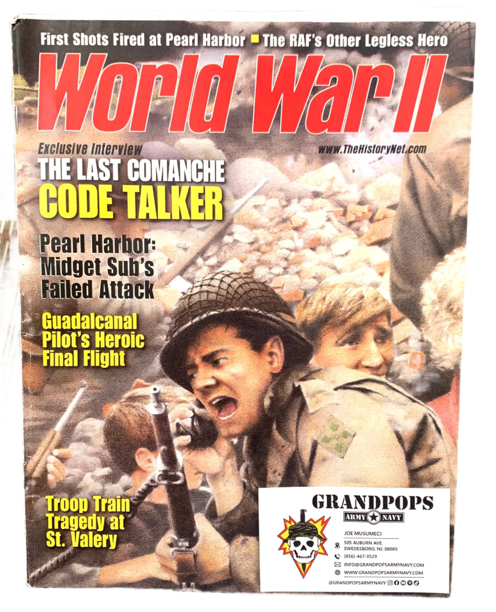 World War II Code Talker Magazine – GRANDPOPSARMYNAVY