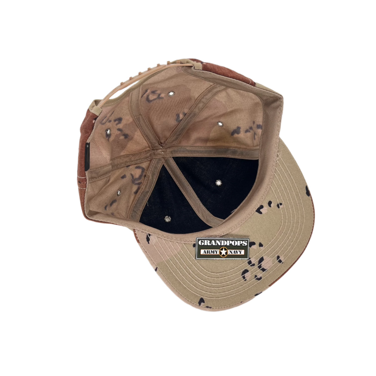 Chocolate Chip 6-Color Desert Camo Twill Trucker Snapback Baseball Cap ...