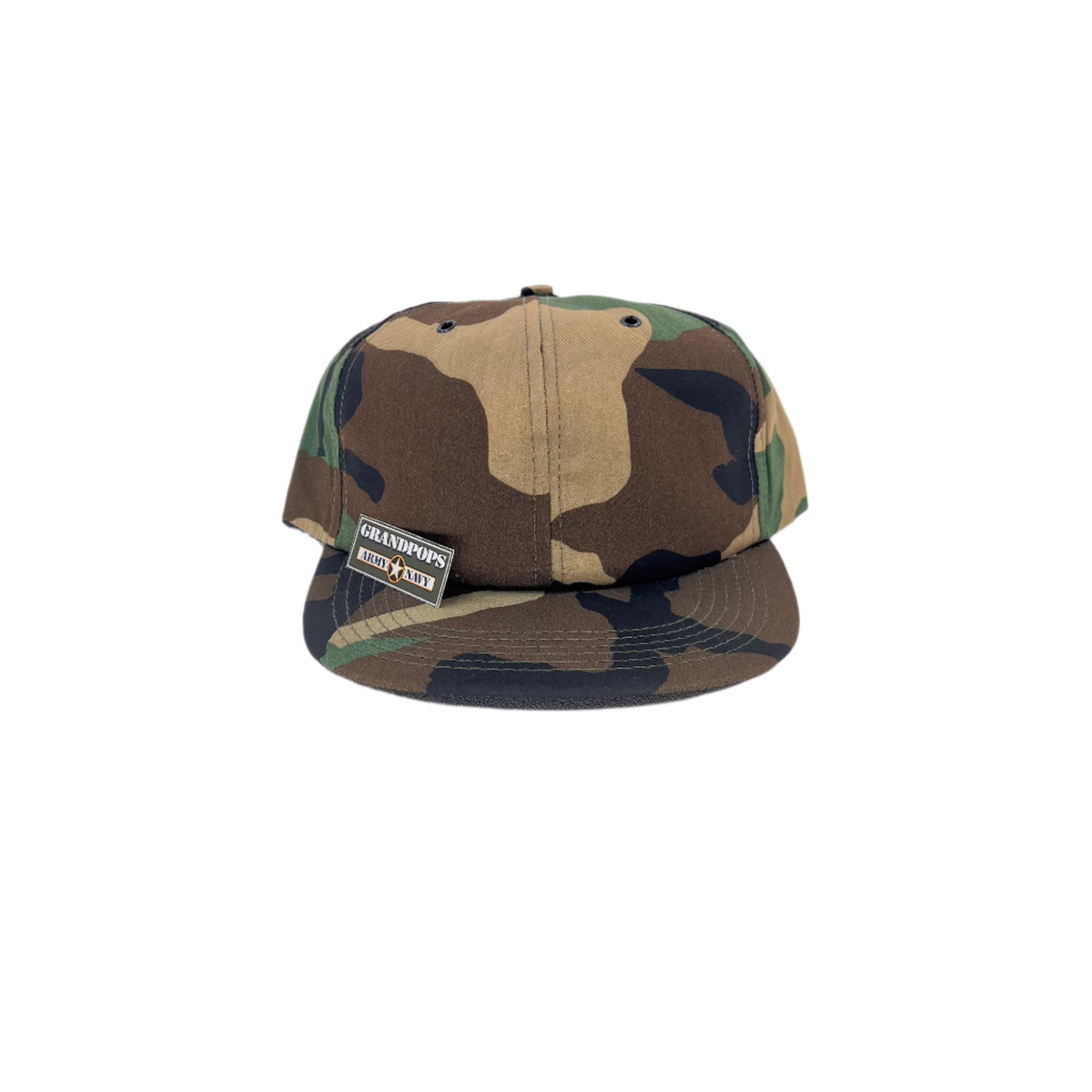 M81 Woodland Camo Oxford Trucker Snapback Baseball Cap USA MADE ...