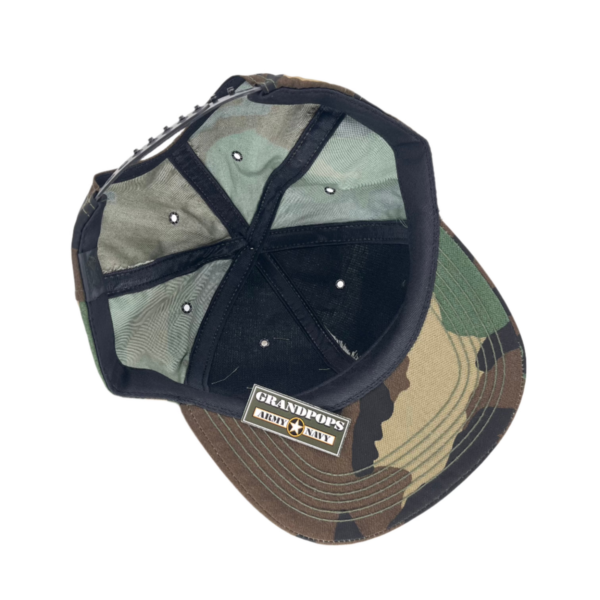 M81 Woodland Camo Oxford Trucker Snapback Baseball Cap USA MADE ...