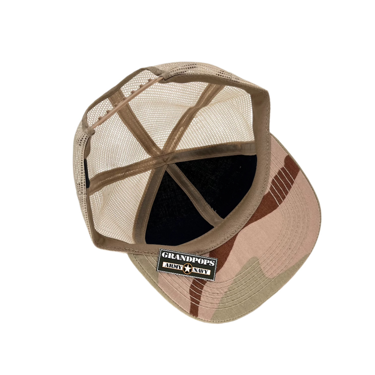 DCU 3-Color Desert Camo Rip-Stop Mesh Trucker Snapback Baseball Cap US ...