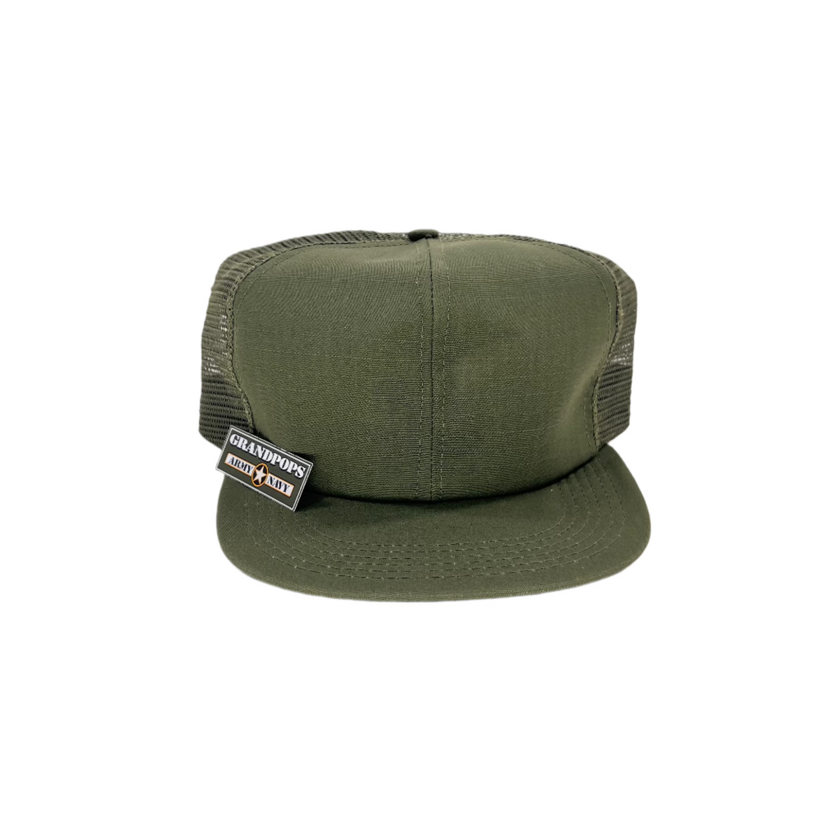 OD Green Rip-Stop Mesh Trucker Snapback Baseball Cap USA MADE ...