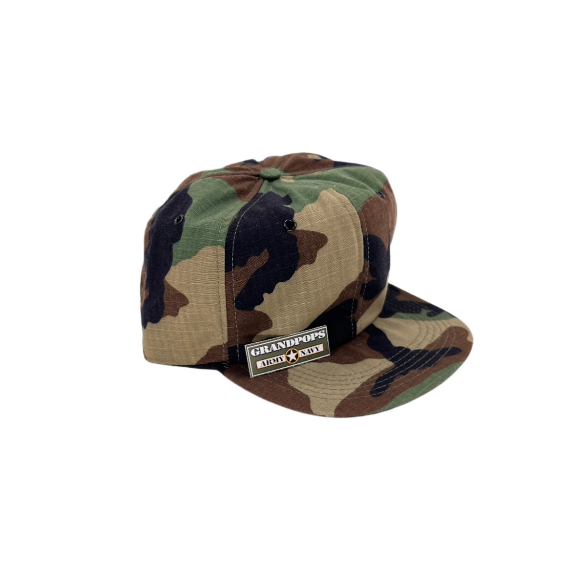 Tactical M81 Woodland Camo Rip-Stop Trucker Snapback Baseball Cap W/ C ...