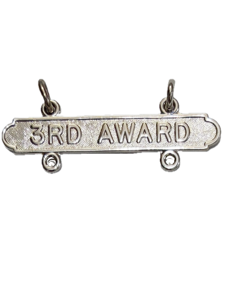 U.S. Marine Corps Rifle 3RD AWARD Requalification Bar – GRANDPOPSARMYNAVY