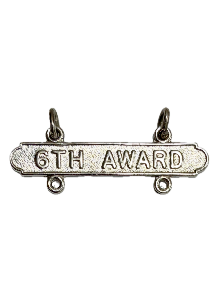 U.S. Marine Corps Rifle 6TH AWARD Requalification Bar – GRANDPOPSARMYNAVY