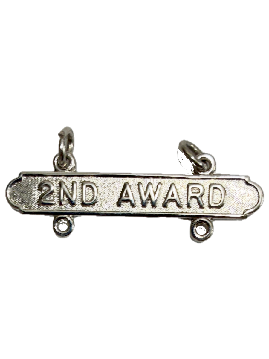 U.S. Marine Corps Rifle 2ND AWARD Requalification Bar – GRANDPOPSARMYNAVY