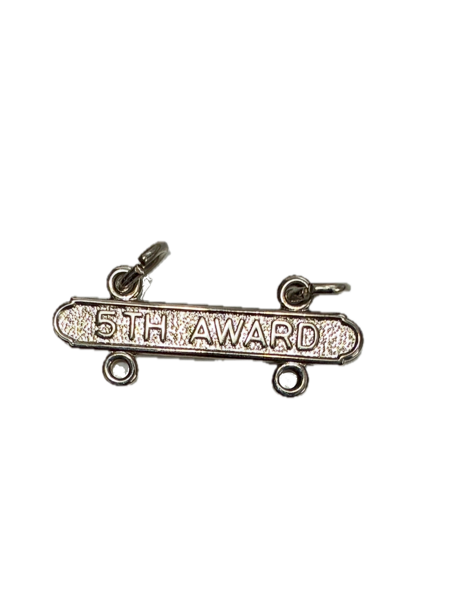 U.S. Marine Corps Pistol 5TH AWARD Requalification Bar – GRANDPOPSARMYNAVY