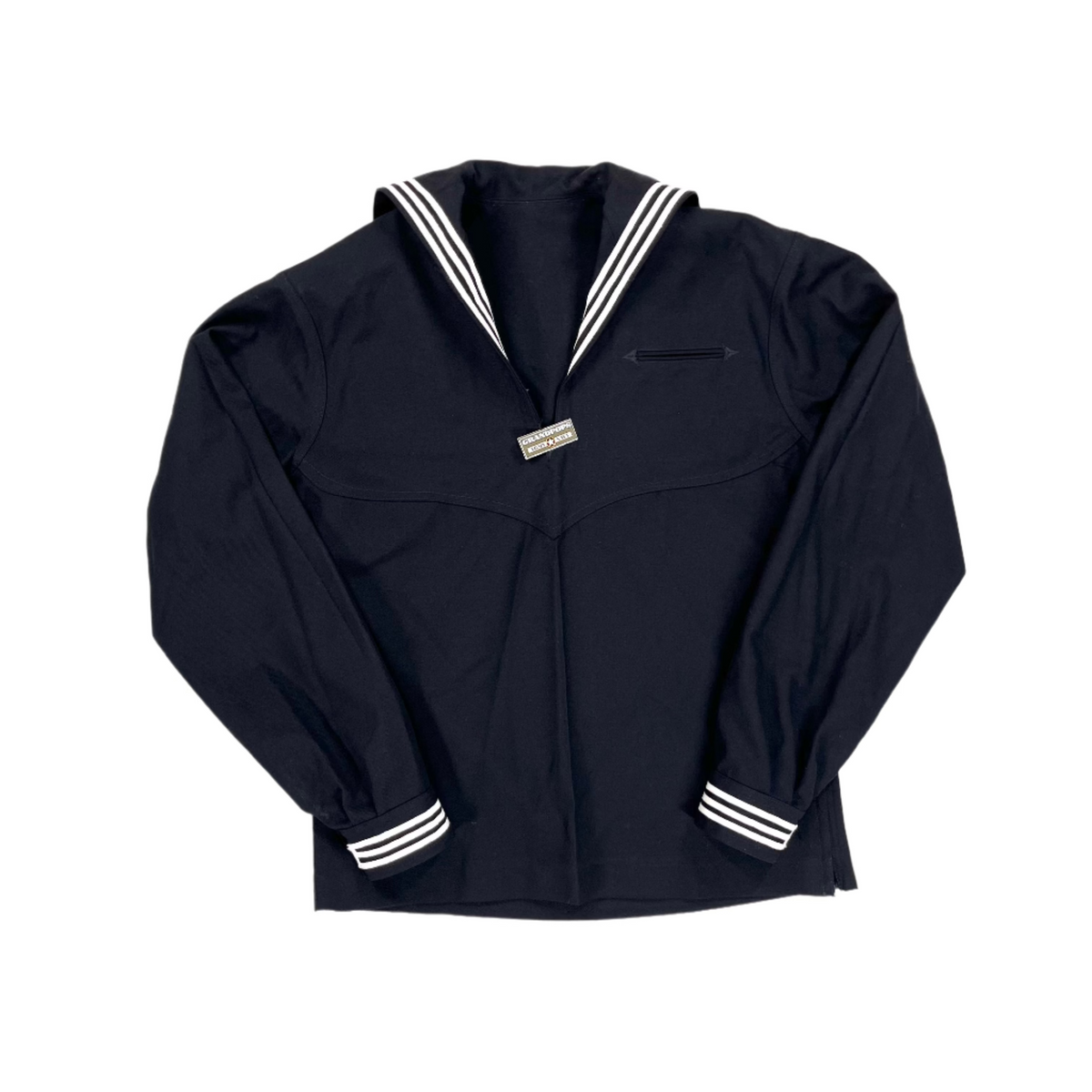 U.S. Navy Blue Dress Jumper 100% Wool Cracker Jack Uniform Top ...