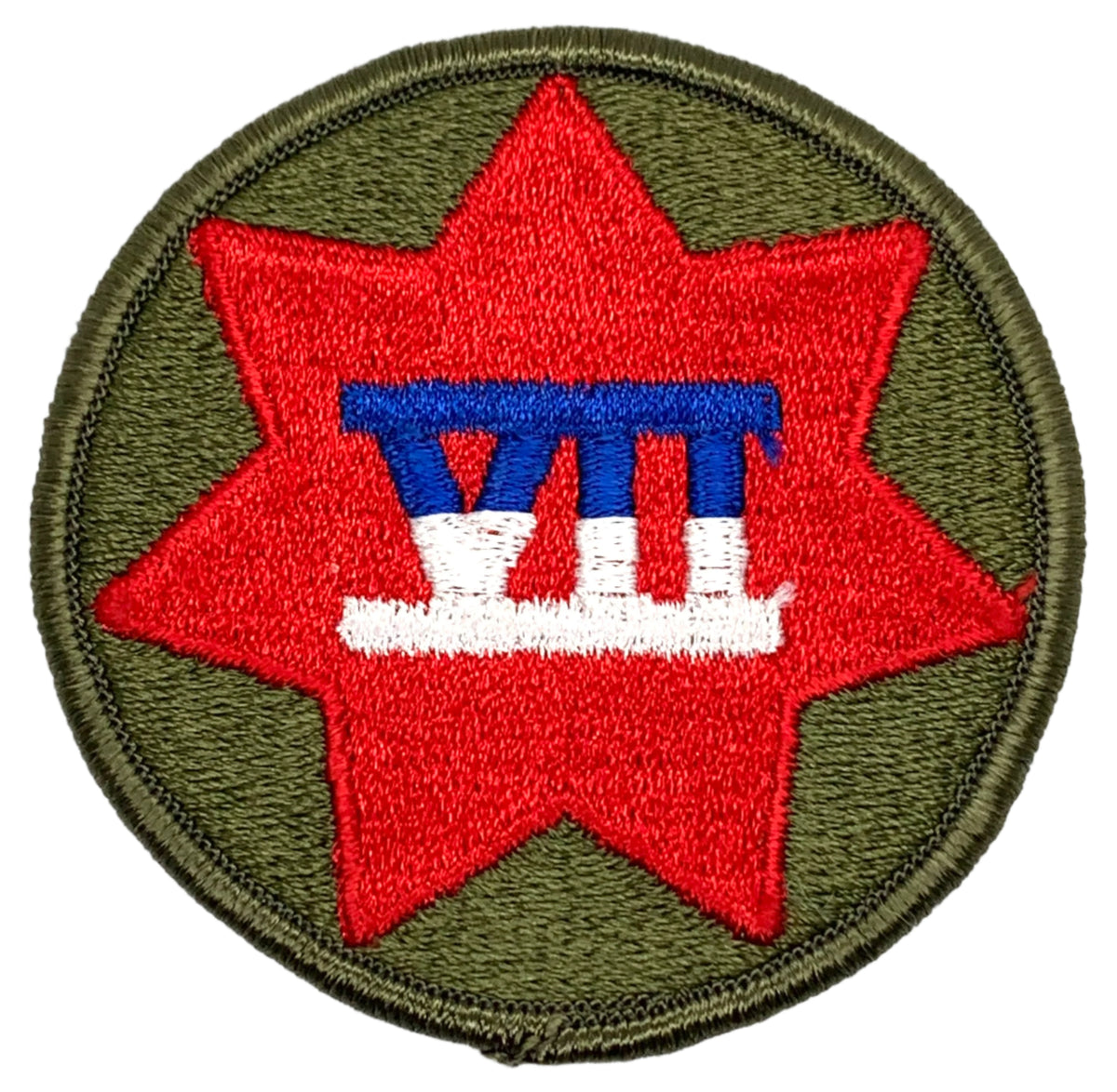 WW2 U.S. Army 7th Corps Patch – GRANDPOPSARMYNAVY
