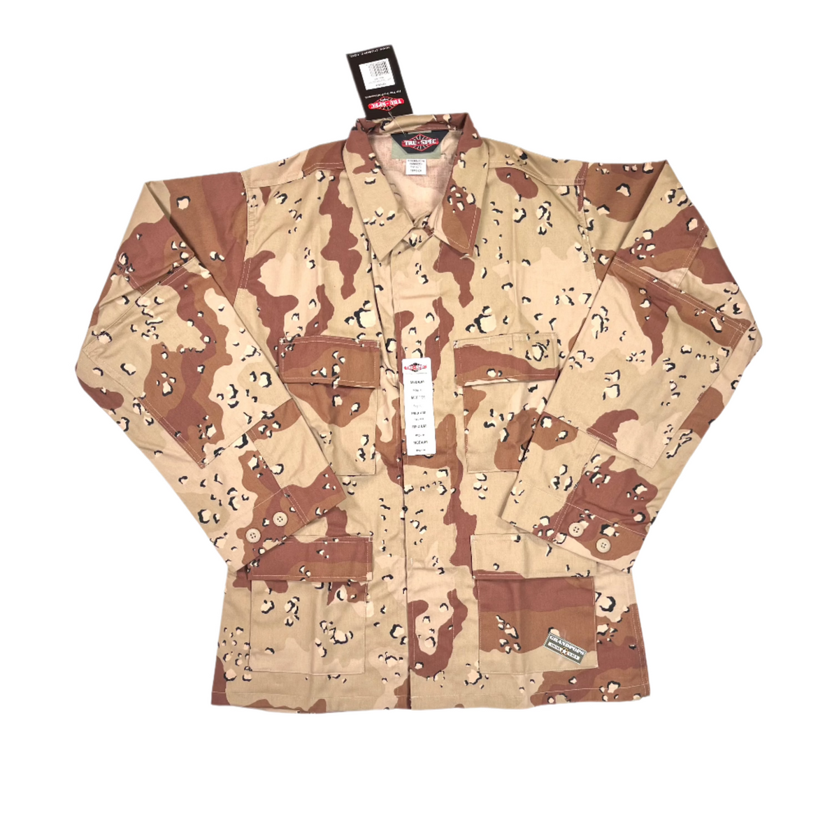 Tru-Spec 6-Color Chocolate Chip Camo Twill BDU Jacket – GRANDPOPSARMYNAVY