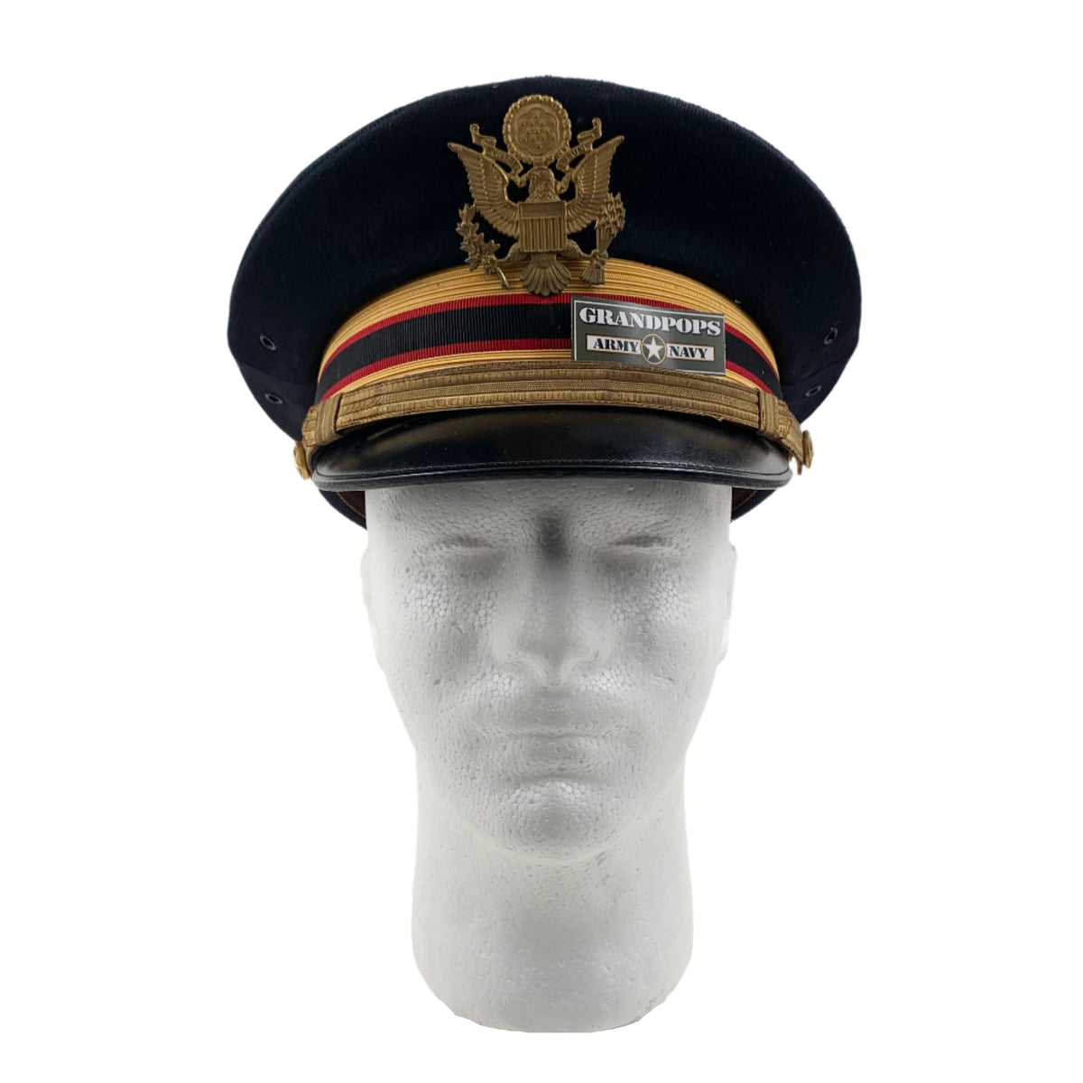 U.S. Vietnam War Era Army Adjutant General Service Dress Uniform Visor ...