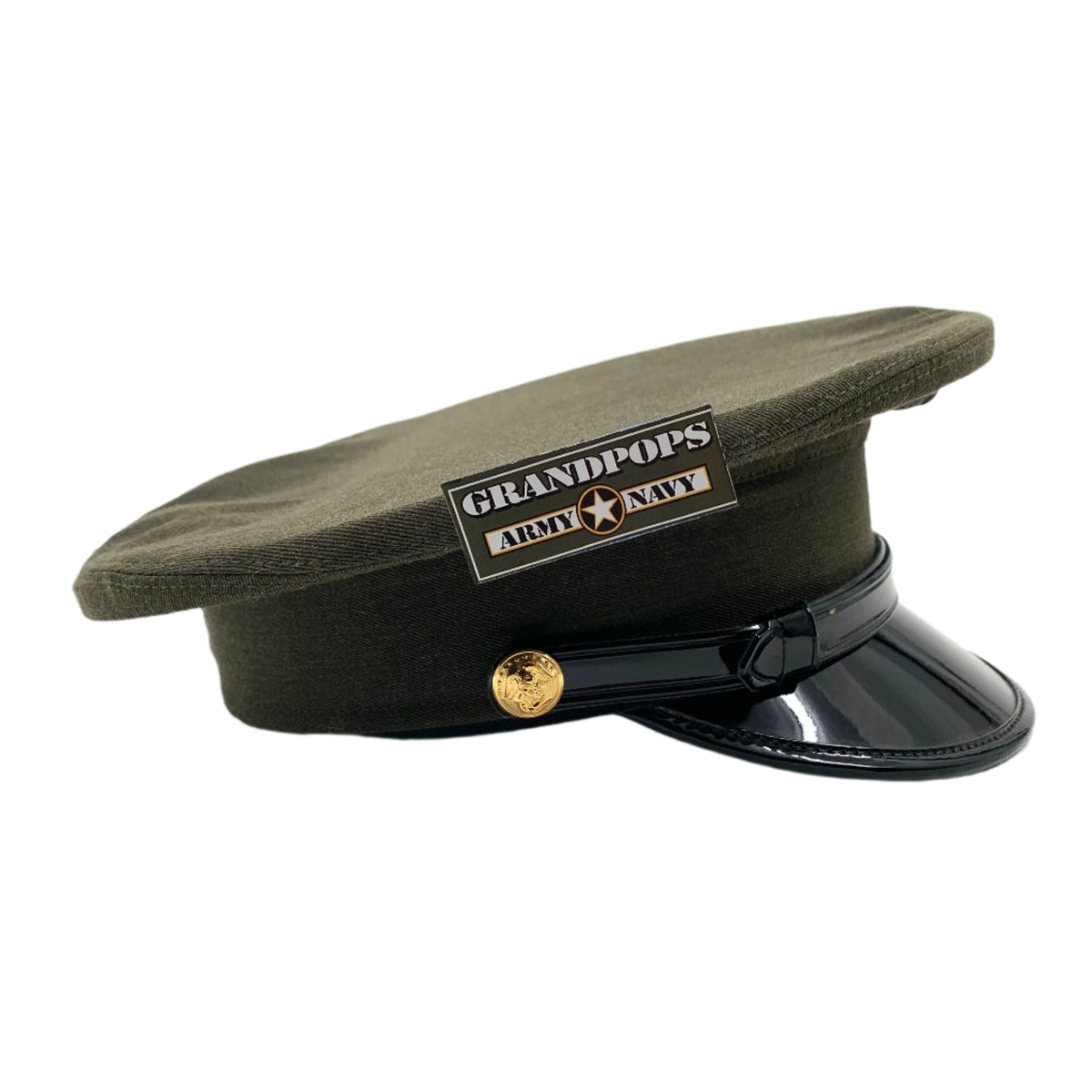 U.S. Marine Corps Enlisted Alpha Dress Uniform Visor Cap ...