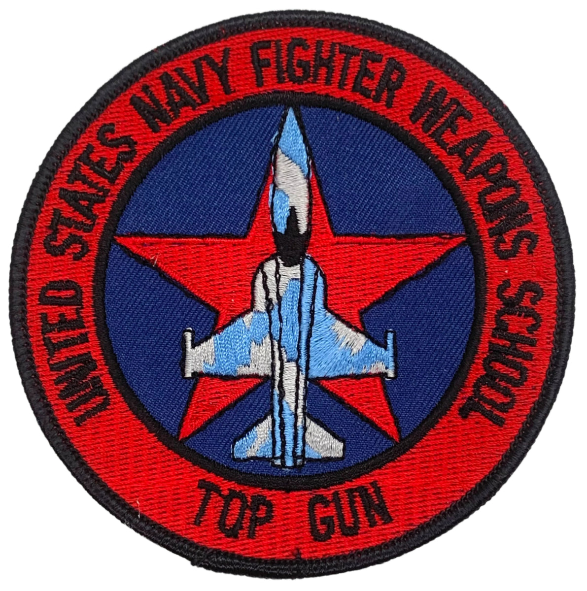 U.S. Navy Fighter Weapons School Top Gun Patch – GRANDPOPSARMYNAVY