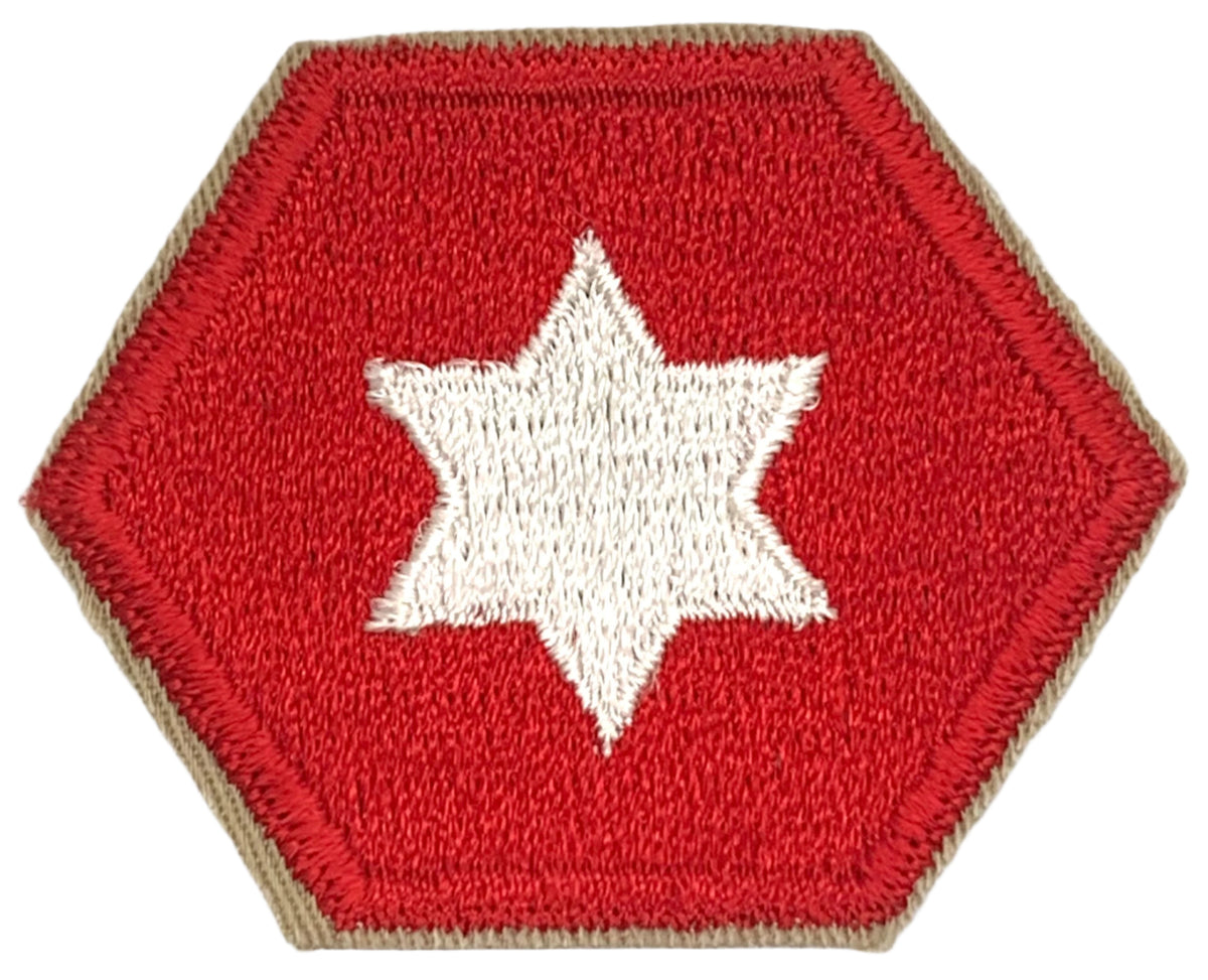 U.S. WW2 1st Type 6th Army Patch – GRANDPOPSARMYNAVY