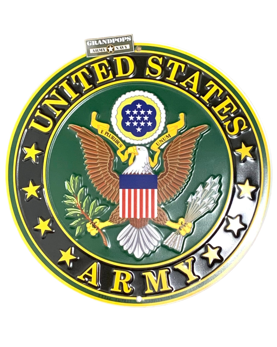 United States Army Sign – GRANDPOPSARMYNAVY