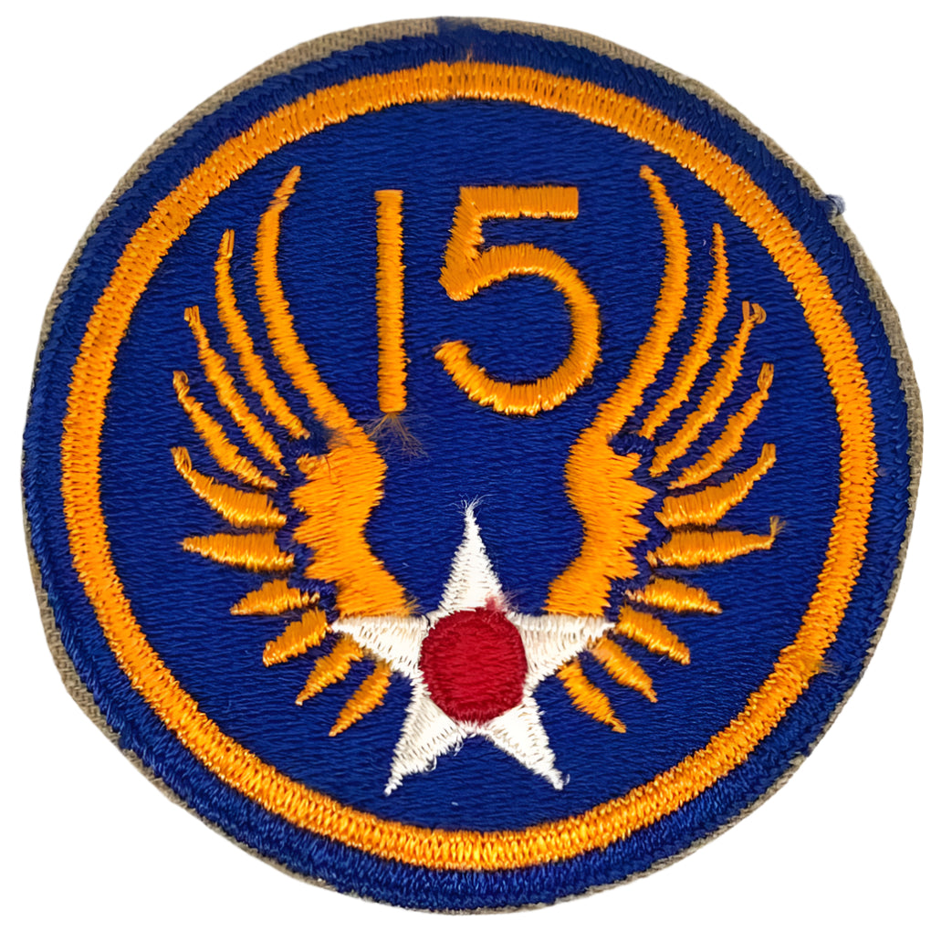 U.S. WW2 Army Air Force 15th Air Force Patch – GRANDPOPSARMYNAVY