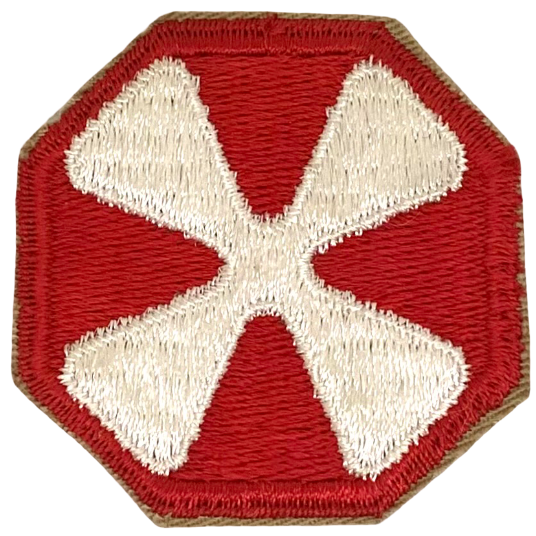U.S. WW2 Army 8th Army Patch – GRANDPOPSARMYNAVY