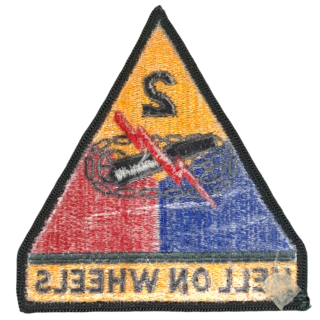U.S. Army 2nd Armored Division "Hell on Wheels" Patch – GRANDPOPSARMYNAVY