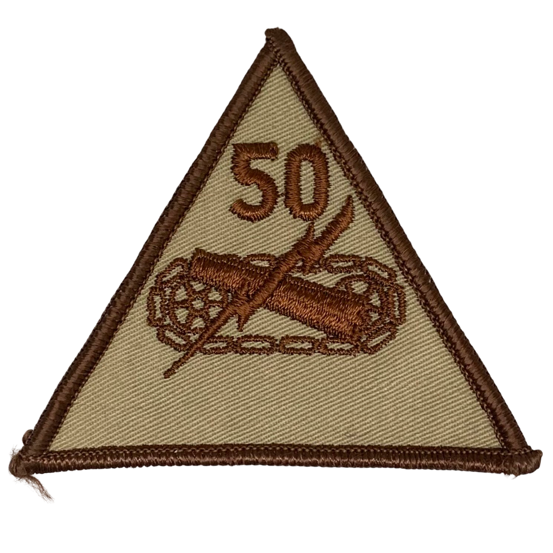 U.S. Army 50th Armored Division Patch – GRANDPOPSARMYNAVY