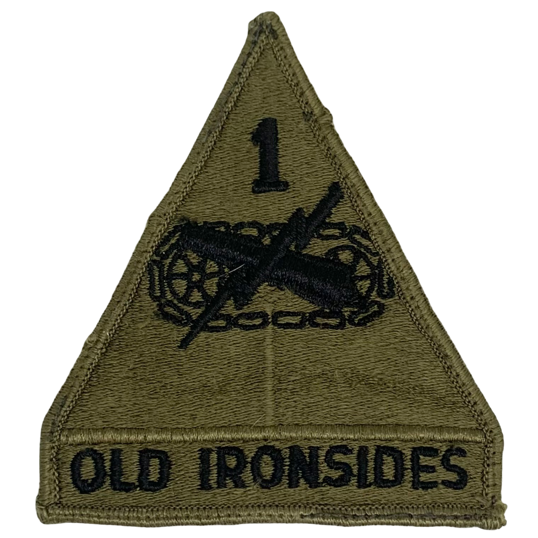 U.S. Army 1st Armored Division Patch – GRANDPOPSARMYNAVY