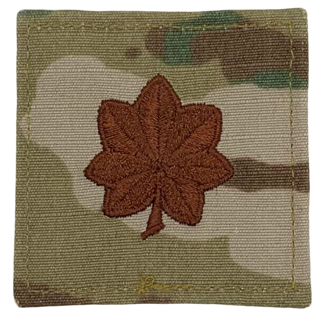 U.S. Air Force O-4 Major OCP Regulation Rank Patch – GRANDPOPSARMYNAVY