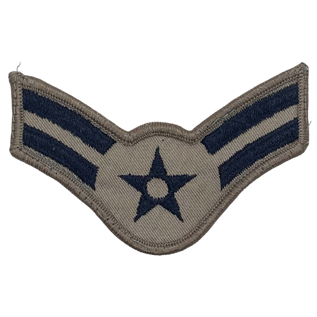 U.S. Air Force Airman First Class (E-3) ABU Rank Patch – GRANDPOPSARMYNAVY
