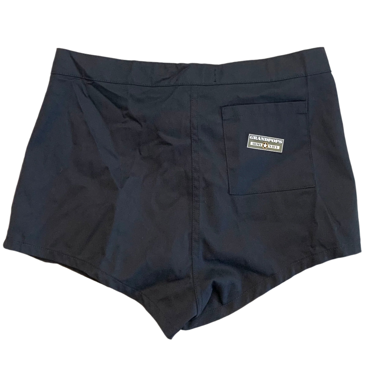 U.S. Military Black P/C Twill Navy Seal UDT Diving Shorts ...