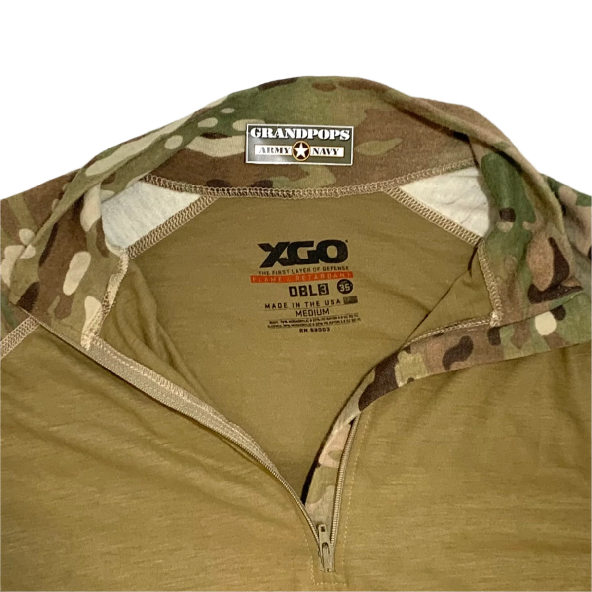 XGO FRAC Mulitcam (OEF-CP) Combat Shirt – GRANDPOPSARMYNAVY