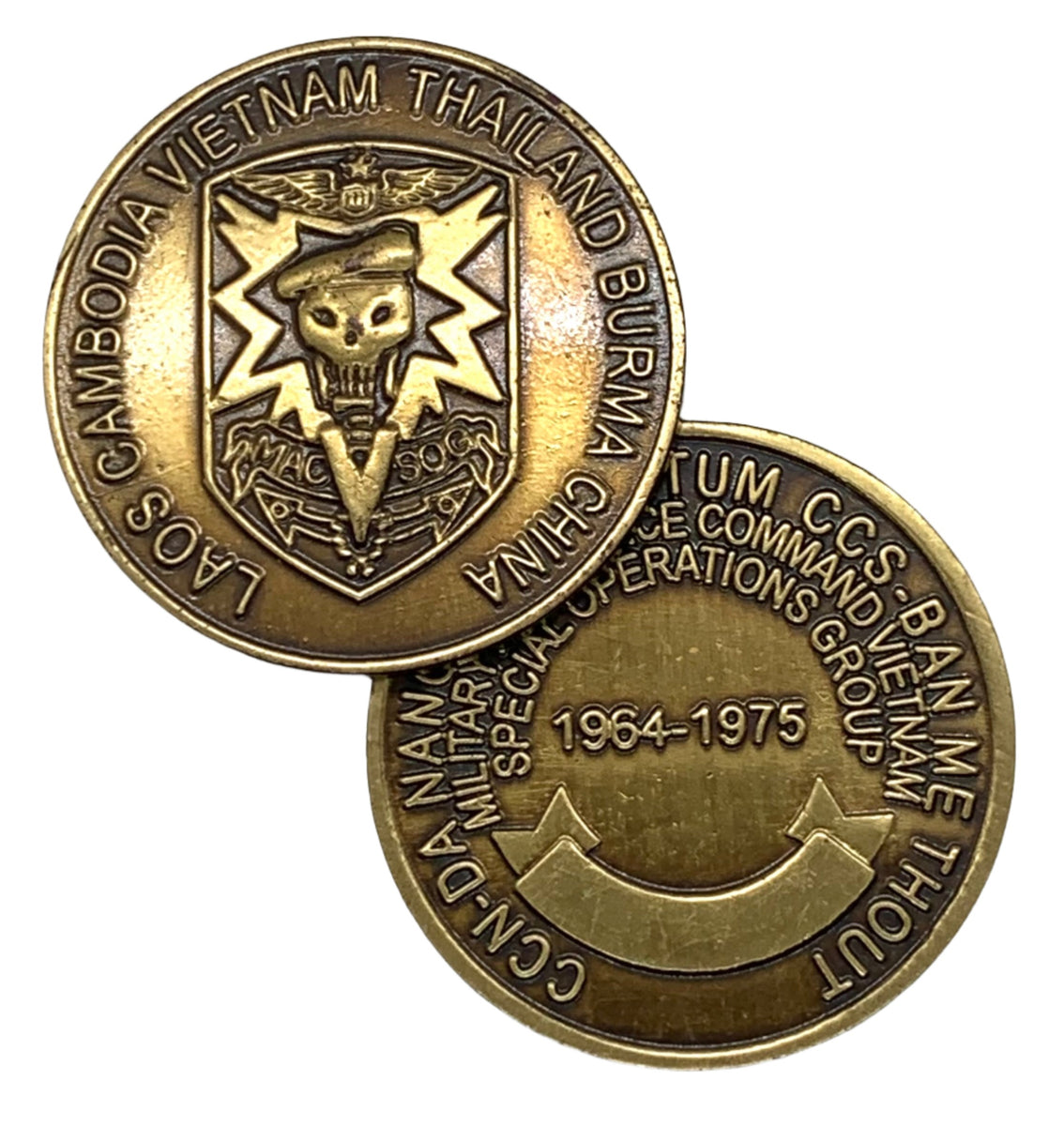 MAC-V-SOG 1964-1975 Challenge Coin – GRANDPOPSARMYNAVY