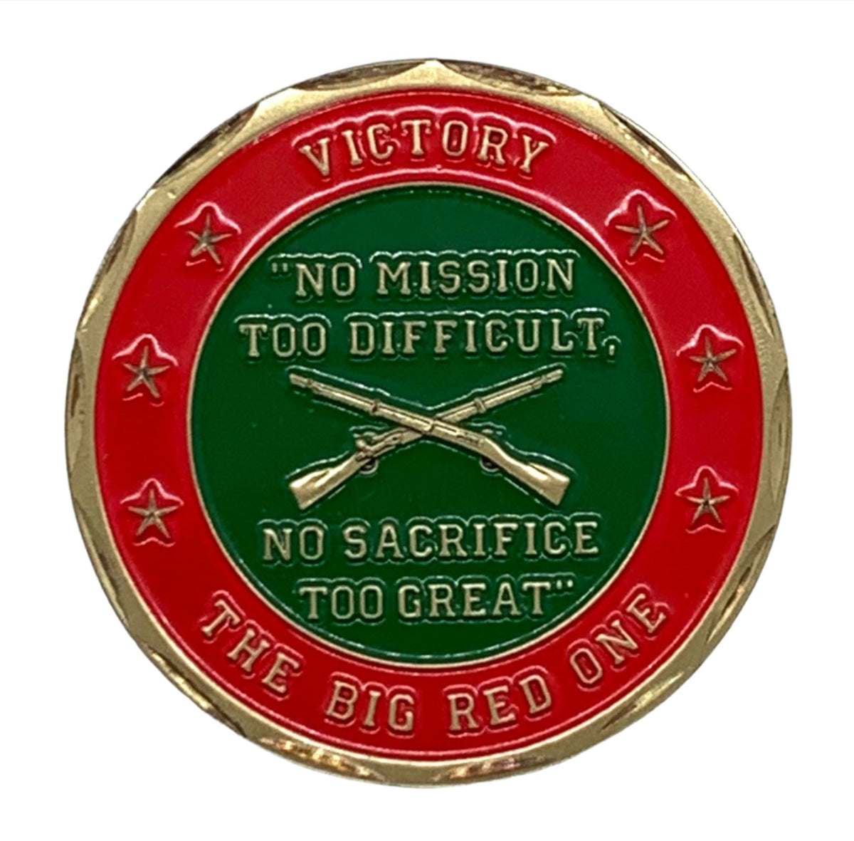1st Infantry Division U.S. Army Challenge Coin – GRANDPOPSARMYNAVY
