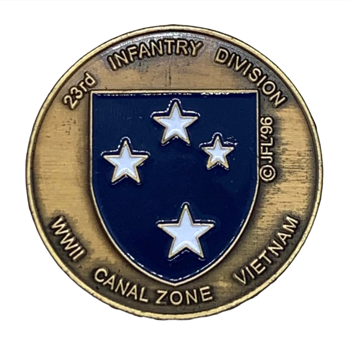 23rd Infantry Division WWII Canal Zone Vietnam Challenge Coin ...