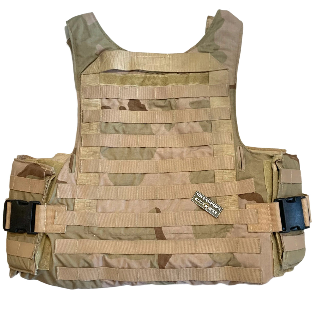 U.S. Military Point Blank Body Armor DCU 3-Color Desert Plate Carrier ...