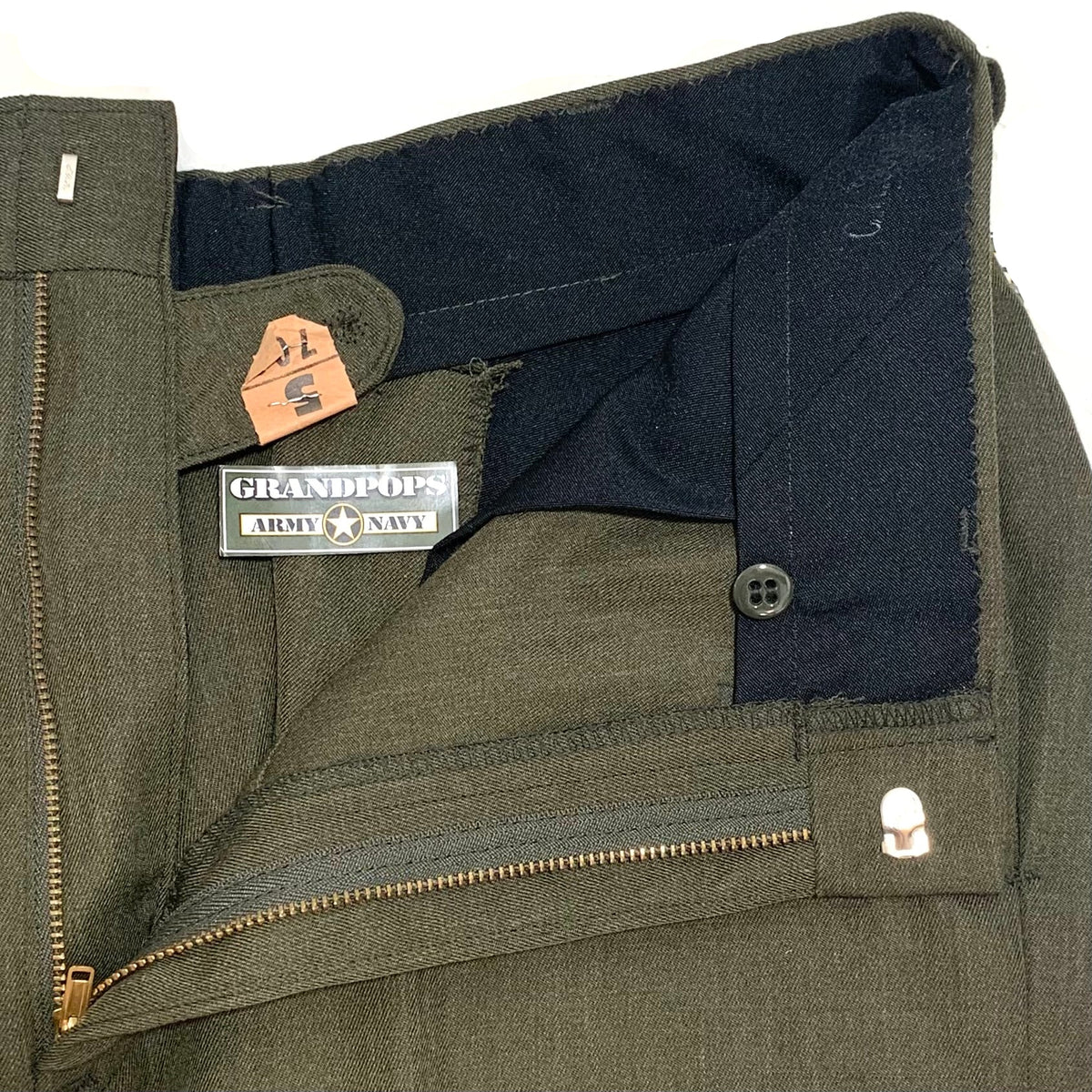 USMC Service Dress Alphas Green Shade 2212 Poly/Wool Pants ...