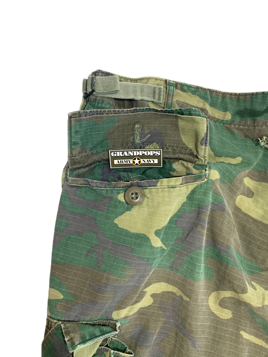 U.S. Military Cold War Era Highland ERDL Camouflage Rip-Stop RDF Pants ...