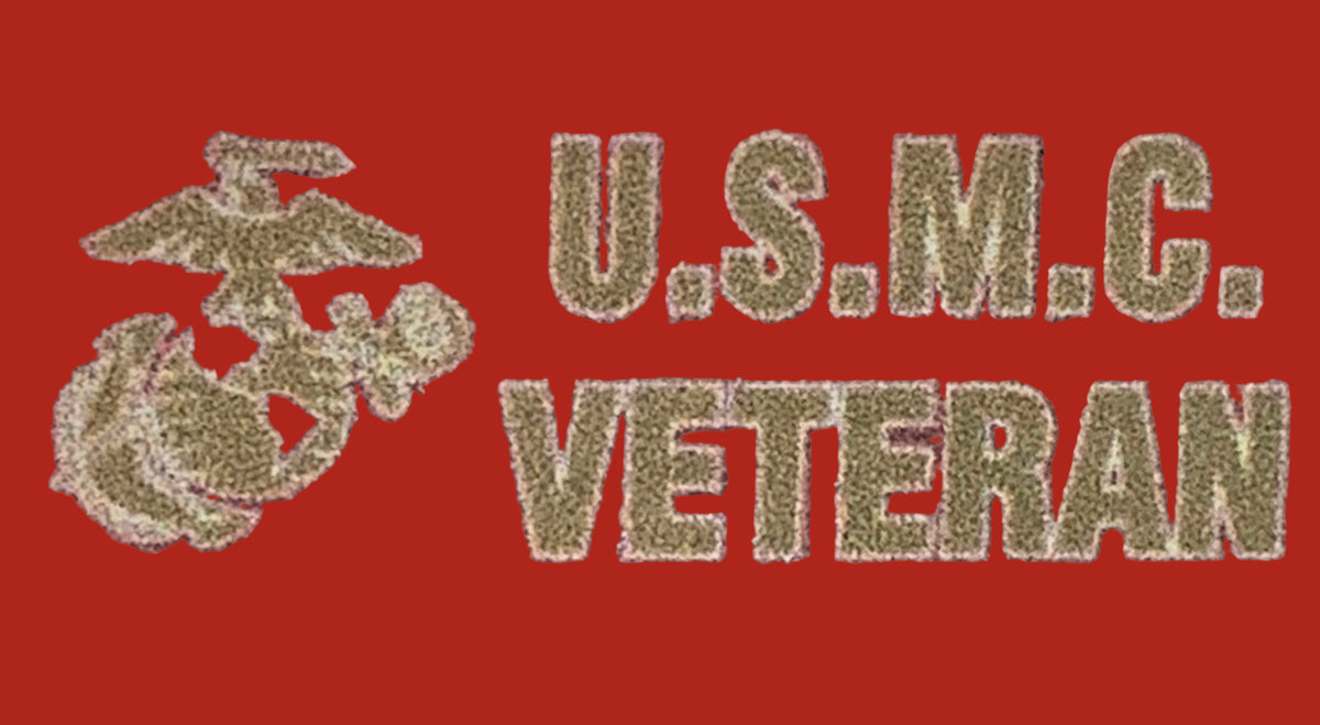 United States Marine Corps Veteran Flag – GRANDPOPSARMYNAVY