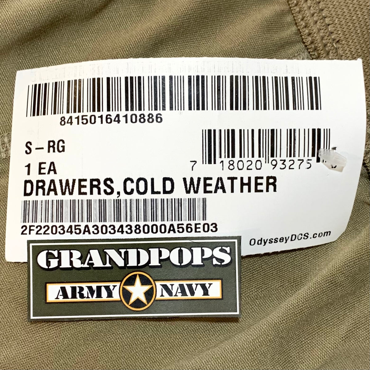 U.S. Army Tan 499 Gen III Lightweight Cold Weather Drawers ...