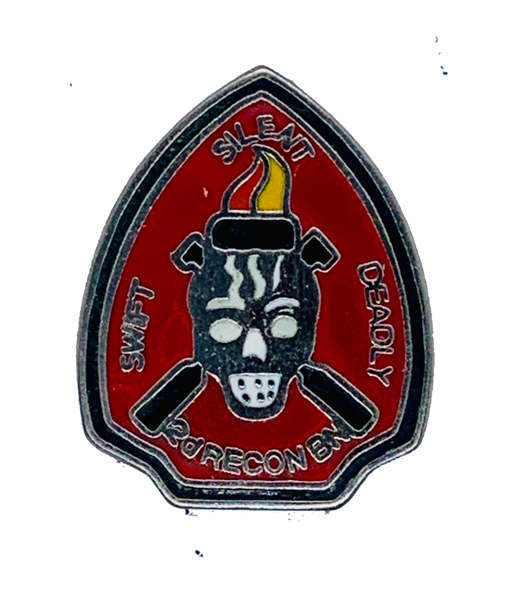 USMC 2nd Recon Battalion Pin – GRANDPOPSARMYNAVY