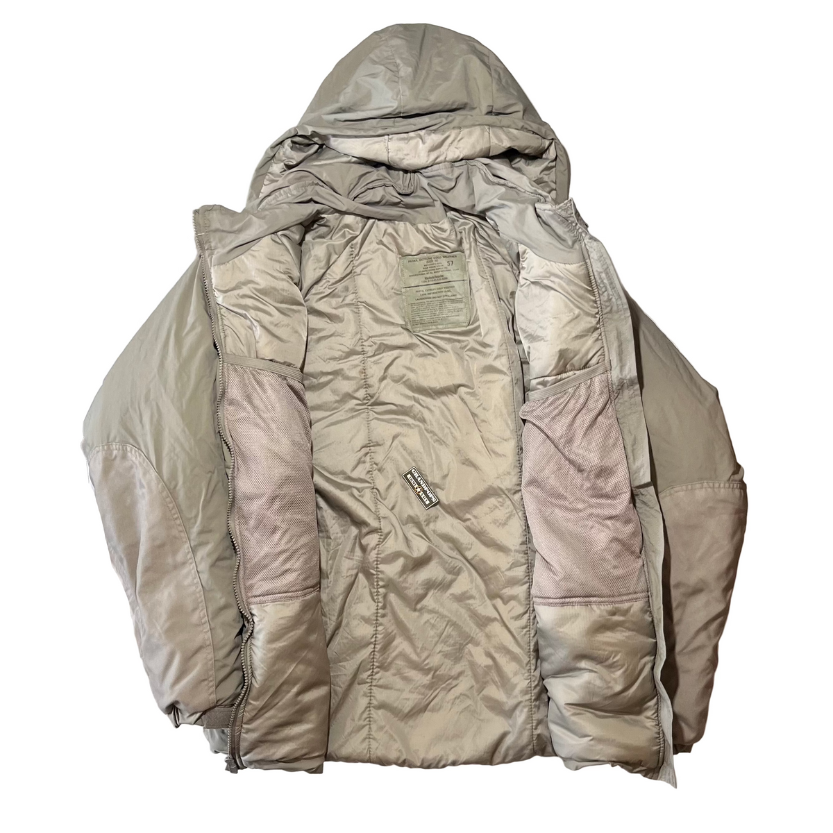 U.S. Army Marshmallow ECWCS Grey Gen III Layer 7 Cold Weather Parka US ...