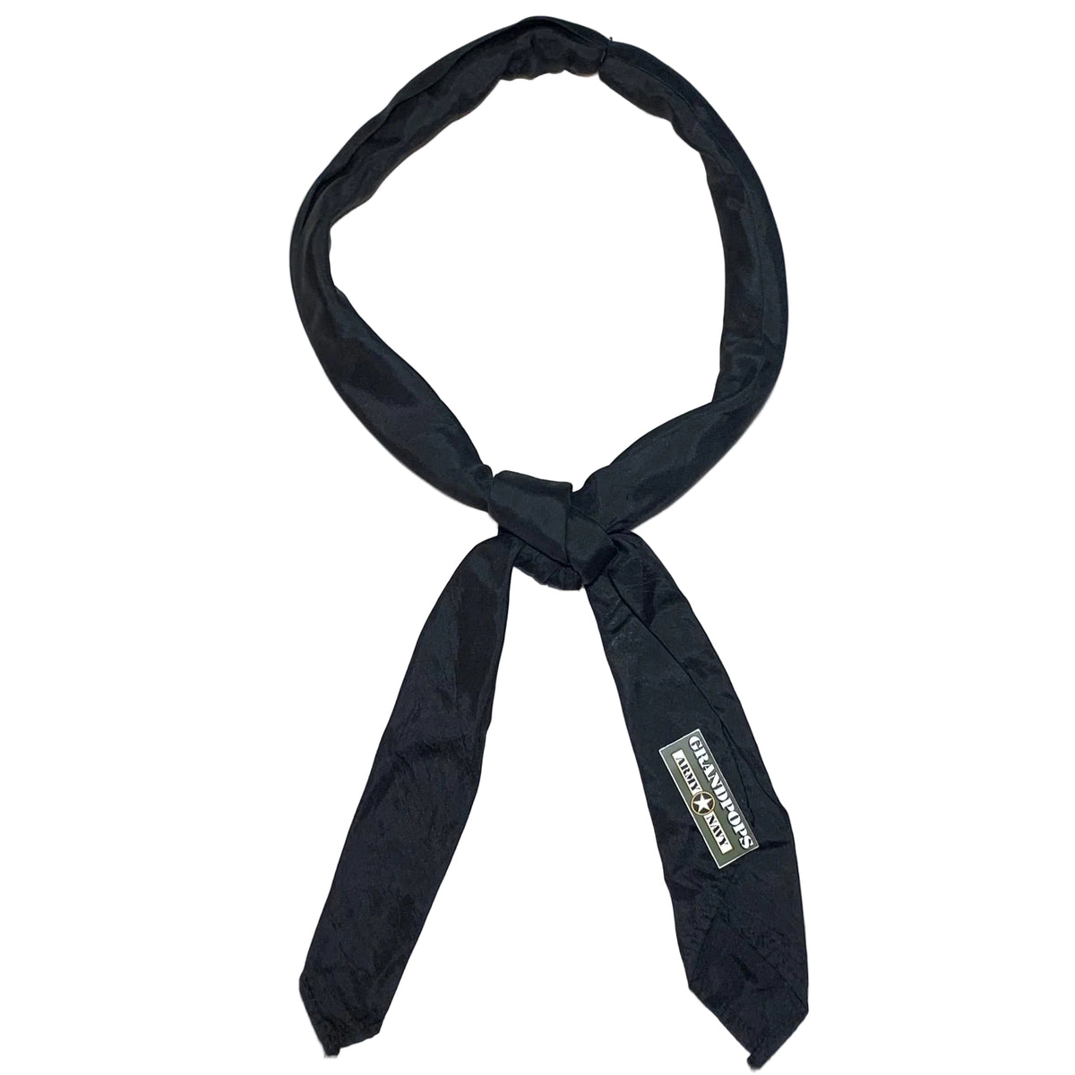 U.S. Navy Vietnam War Era Black Polyester Neckerchief – GRANDPOPSARMYNAVY