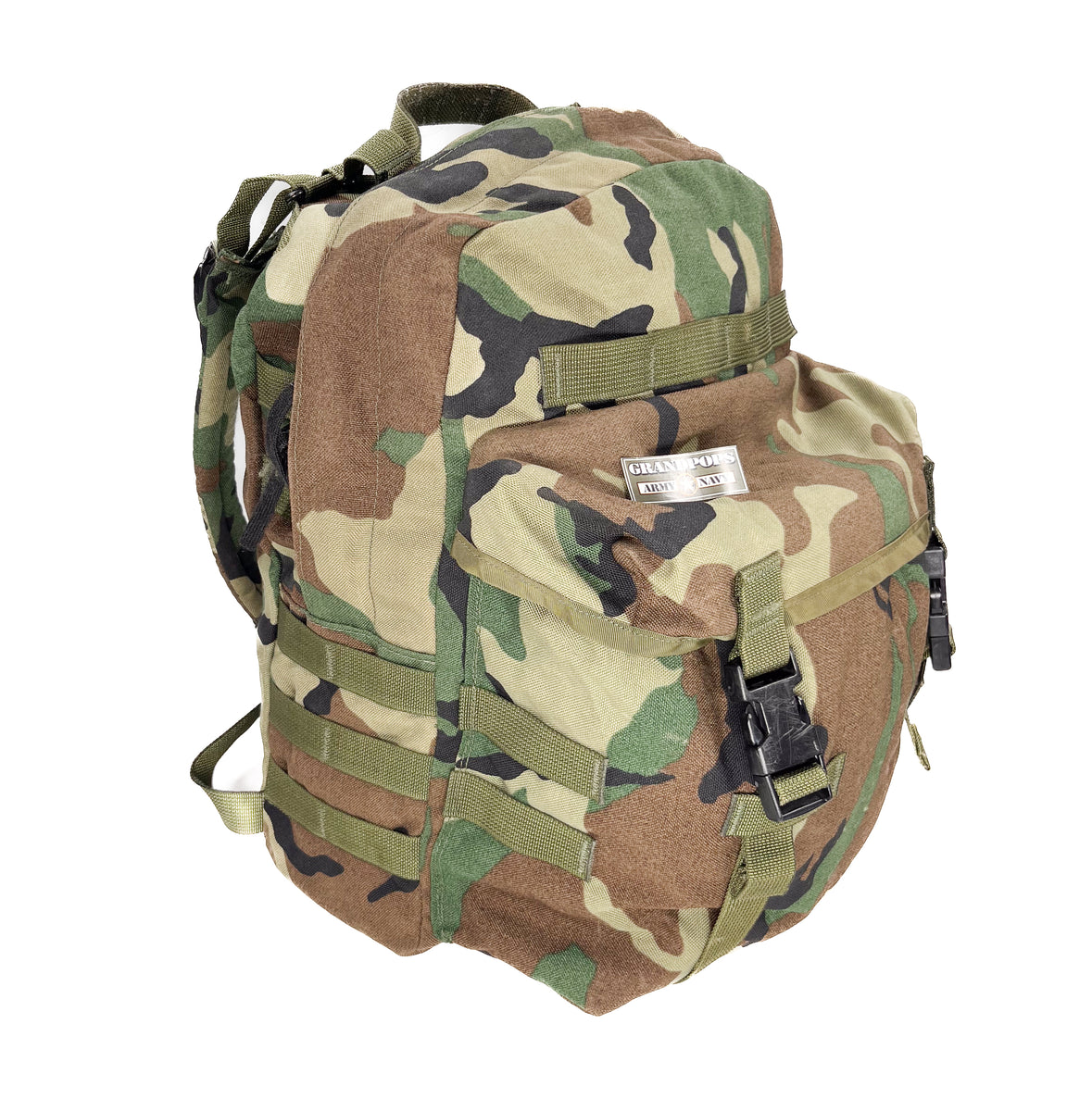 U.S. Military M81 Woodland MOLLE 3 Day Assault Pack USED ...