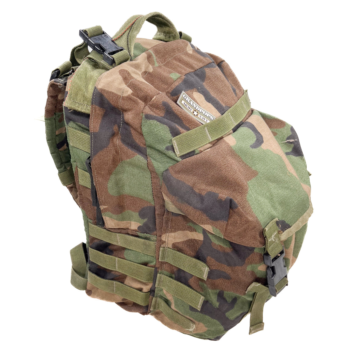 U.S. Military M81 Woodland MOLLE II 3 Day Assault Pack USED ...