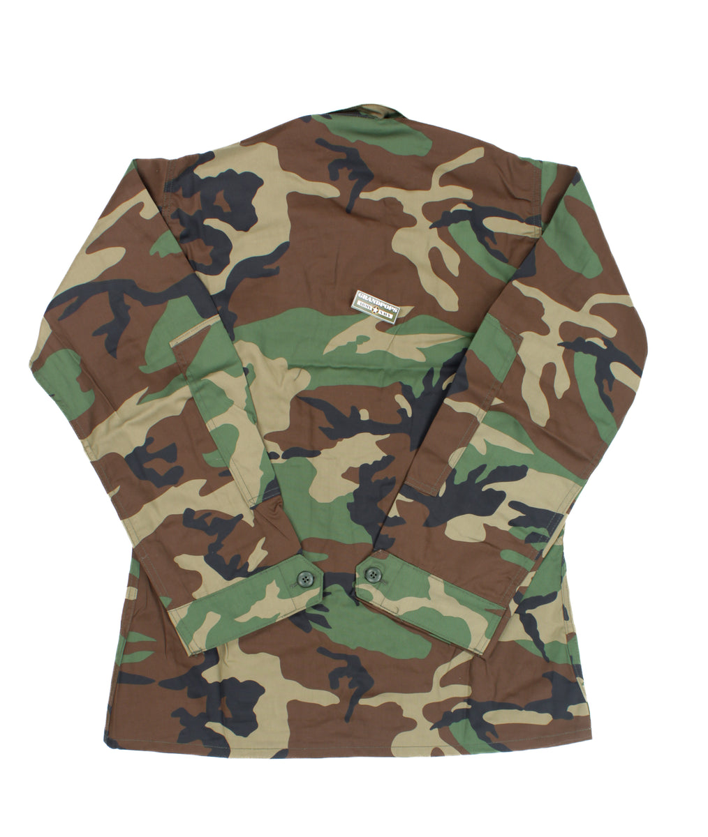 M81 Woodland Camo 60/40 Twill BDU Jacket PROPPER – GRANDPOPSARMYNAVY